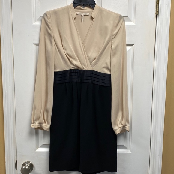 Halston Heritage | Dresses | Halston Heritage Color Block Dress | Poshmark